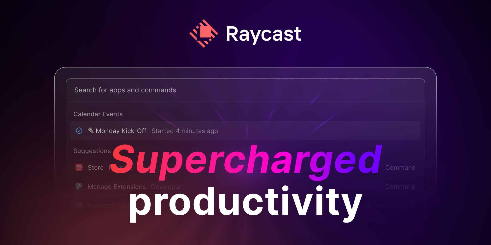 Raycast Developers